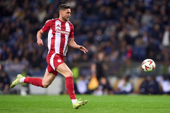 Яремчук відзначився голом на першій хвилині матчу проти Панатінаїкоса ...